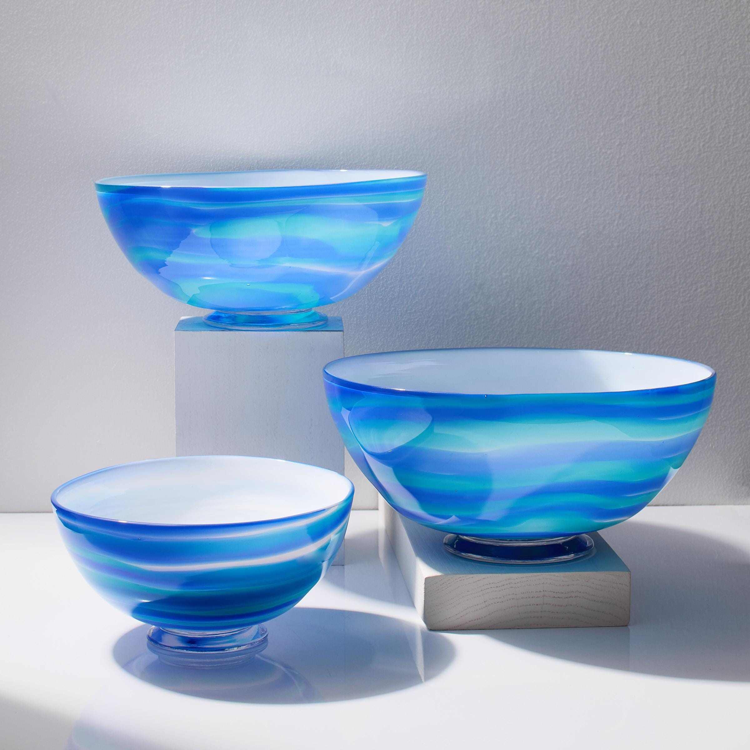 Hand Blown Glass Bowls - Beautiful, Handmade Glass Bowls Collection ...
