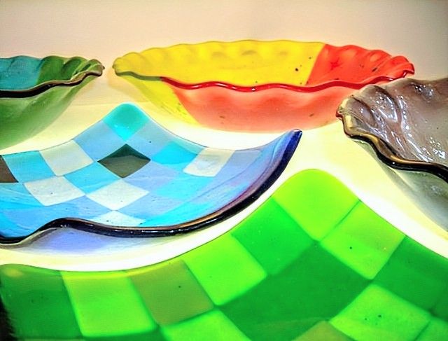 Slumped Glass Bowl / Dish Workshop – Blackstone River Glass Center